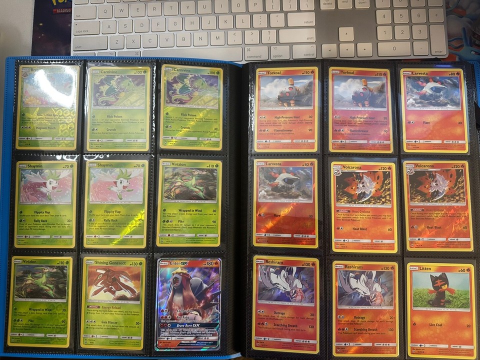 Pokémon TCG Shining Legends MASTER SET - COMPLETE w/ RH and TEST TUBE ...