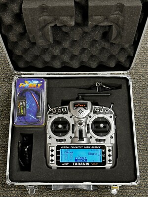 FrSky Taranis X9D Plus 2.4GHz Transmitter (Silver) w/ Receiver and Case ...