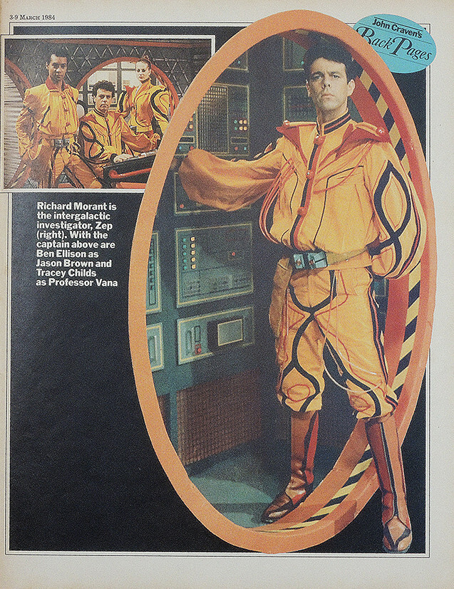 RADIO TIMES 3 MAR 1984 . DYNASTY . CAPTAIN ZEP SPACE DETECTIVE ...