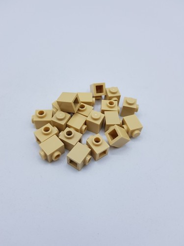 LEGO LOT 20 X BRICK 1X1 W 1 KNOB TAN REF 87087 / 4579260 *NEUF* | eBay