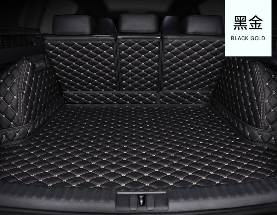 Full Cover Trunk Mats For Cadillac Cargo Liner Auto Rugs Rear All Cover ...