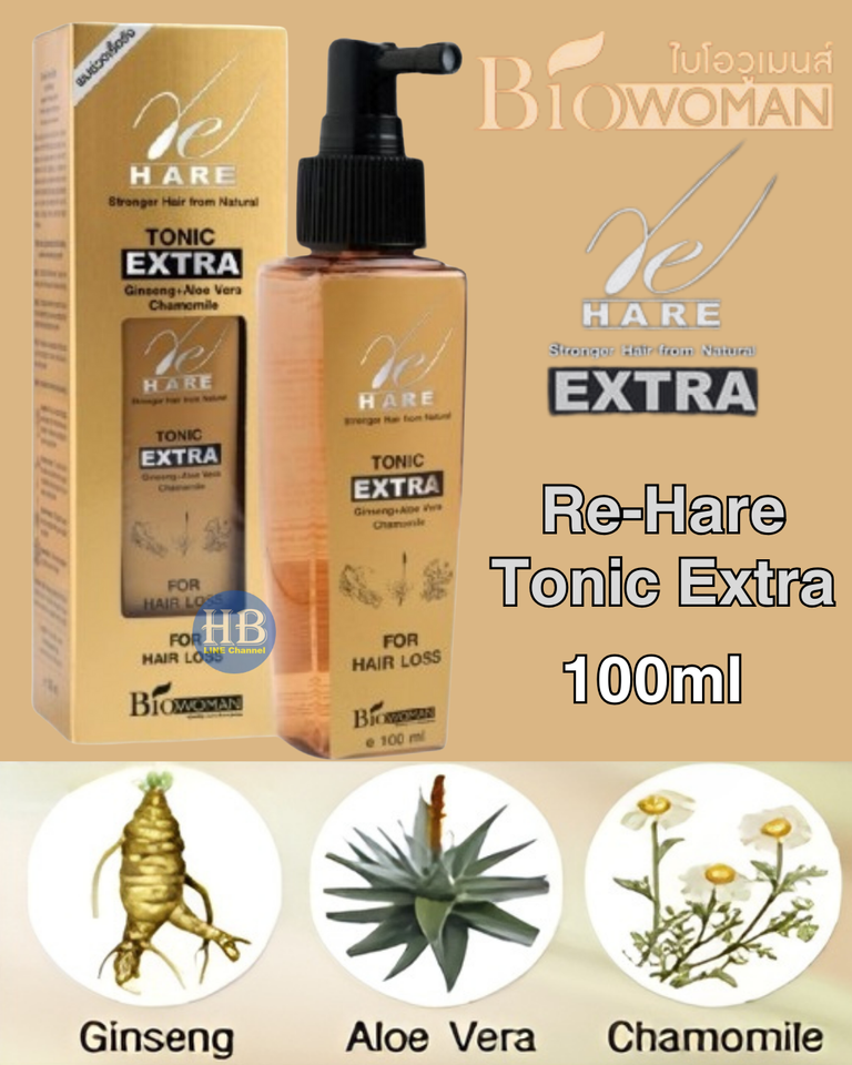 Anti-hair Loss Tonic Extra Fast Growth, Ginseng, Aloe Vera Hair ...