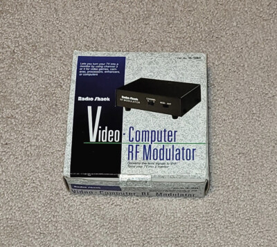 TV Video-Computer RF Modulator VHF Converter Radio Shack 15-1283 | eBay