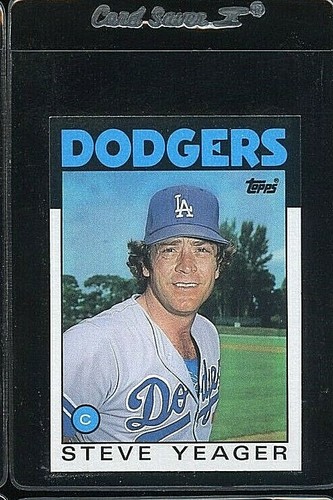 1986 TOPPS #32 STEVE YEAGER LOS ANGELES DODGERS | eBay