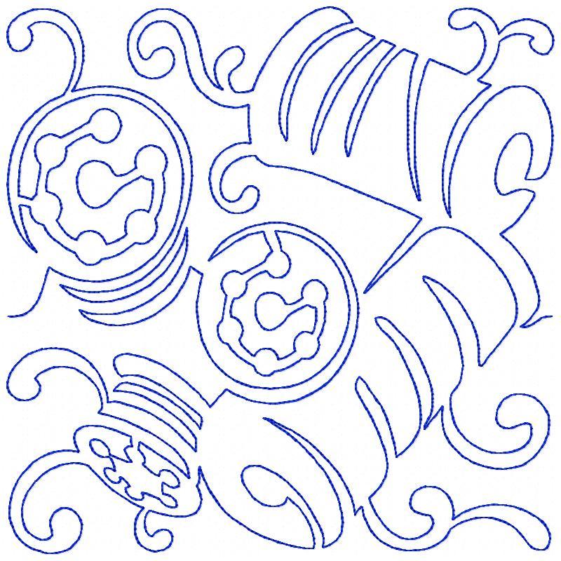 Continuous Line Sewing Blocks 12 Machine Embroidery Designs Quilt 8 ...