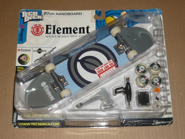 Complete Vintage 2001 Tech Deck 27cm Handboard Element Great for sale online | eBay