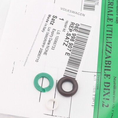 Genuine OEM VW Audi 06E998907E Fuel Injector O-Ring Kit 6PCS | eBay