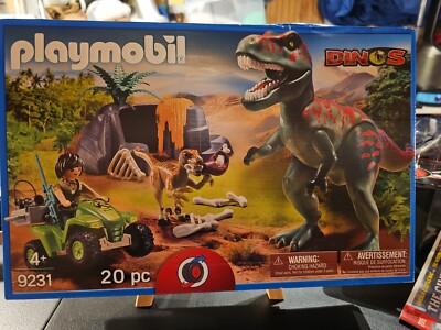 Playmobil Dinos 9231 T Rex Attack Dinosaur 20 Velociraptor NEW Sealed playmobil-dinos-9231-t-rex-attack-dinosaur-20-velociraptor-new-sealed