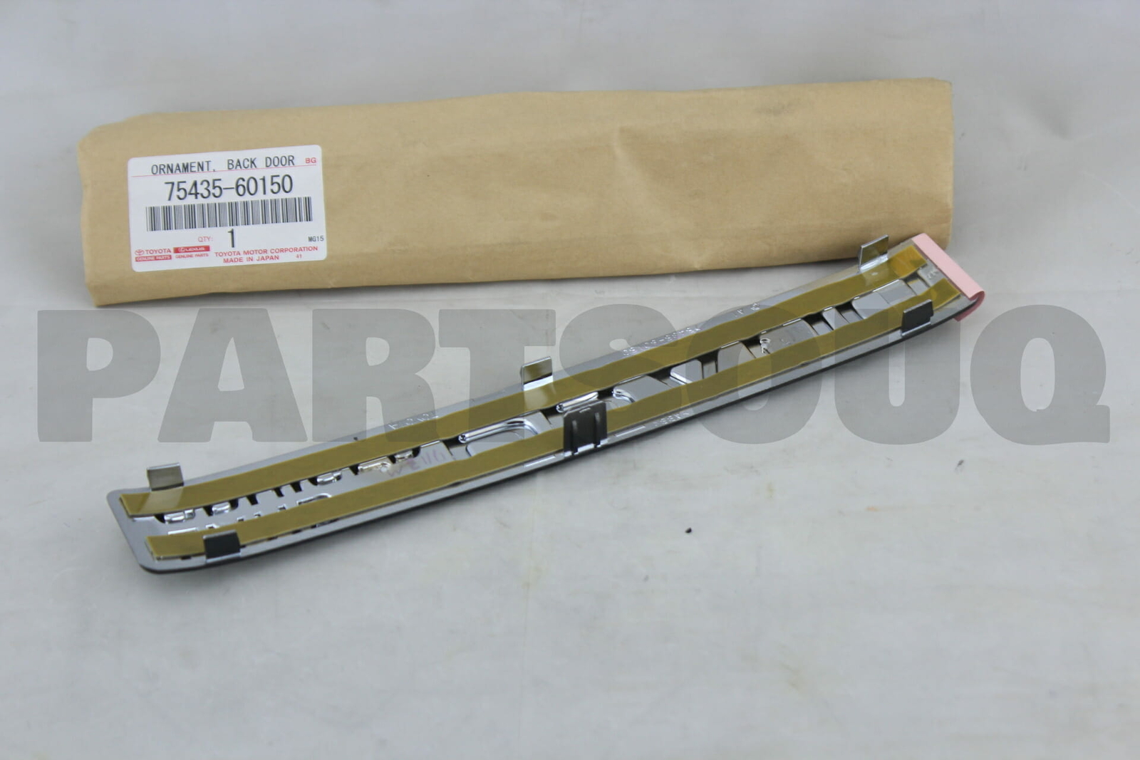 7543560150 Genuine Toyota ORNAMENT, BACK DOOR 75435-60150 | eBay