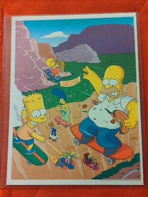The Simpsons Masterpiece Gallery W/ Protective Plastic Springfield ...