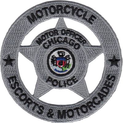 CHICAGO POLICE MOTORCYCLE PATCH: Escorts & Motorcades - Chicago Police ...