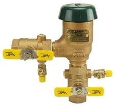 Apollo 4A50502F 1 inch Bronze Pressure Vacuum Breaker with Ball Valve ...