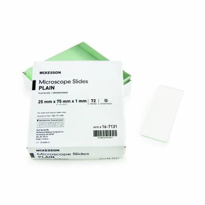 Microscope Slide McKesson 1 X 3 Inch X 1 mm Plain Case Of 20 By ...