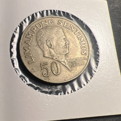 1972 Philippines 50 Sentimos Z4802 | eBay
