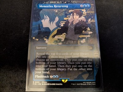 MTG Magic the Gathering Memories Returning Borderless FIN! | eBay