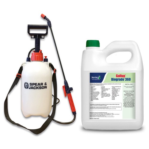 Gallup Biograde Glyphosate 5L Industrial Weedkiller with 5L Pump ...