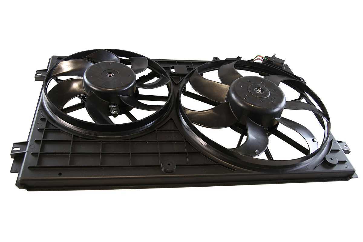 Radiator Cooling Dual Fan Assembly for VW Jetta Passat Beetle Rabbit ...