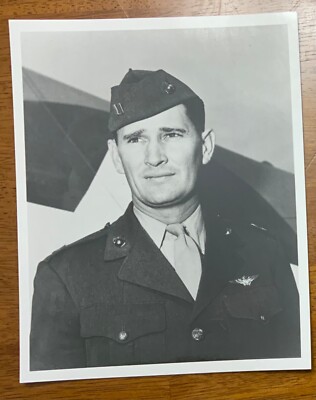WWII Ace Pilot USMC Marin Corps Joe Foss Navy Cross MOH Recipient ...
