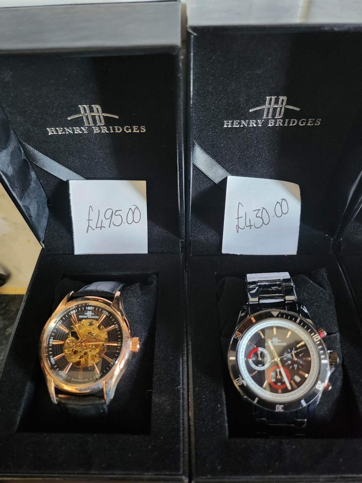 Henry Bridges Mens Watches- New With Tags | eBay UK