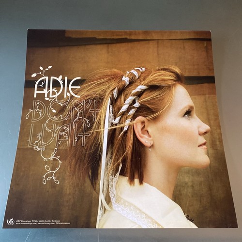 Adie, Don’t Wait, 12x12 Album Flat Poster Christian | eBay