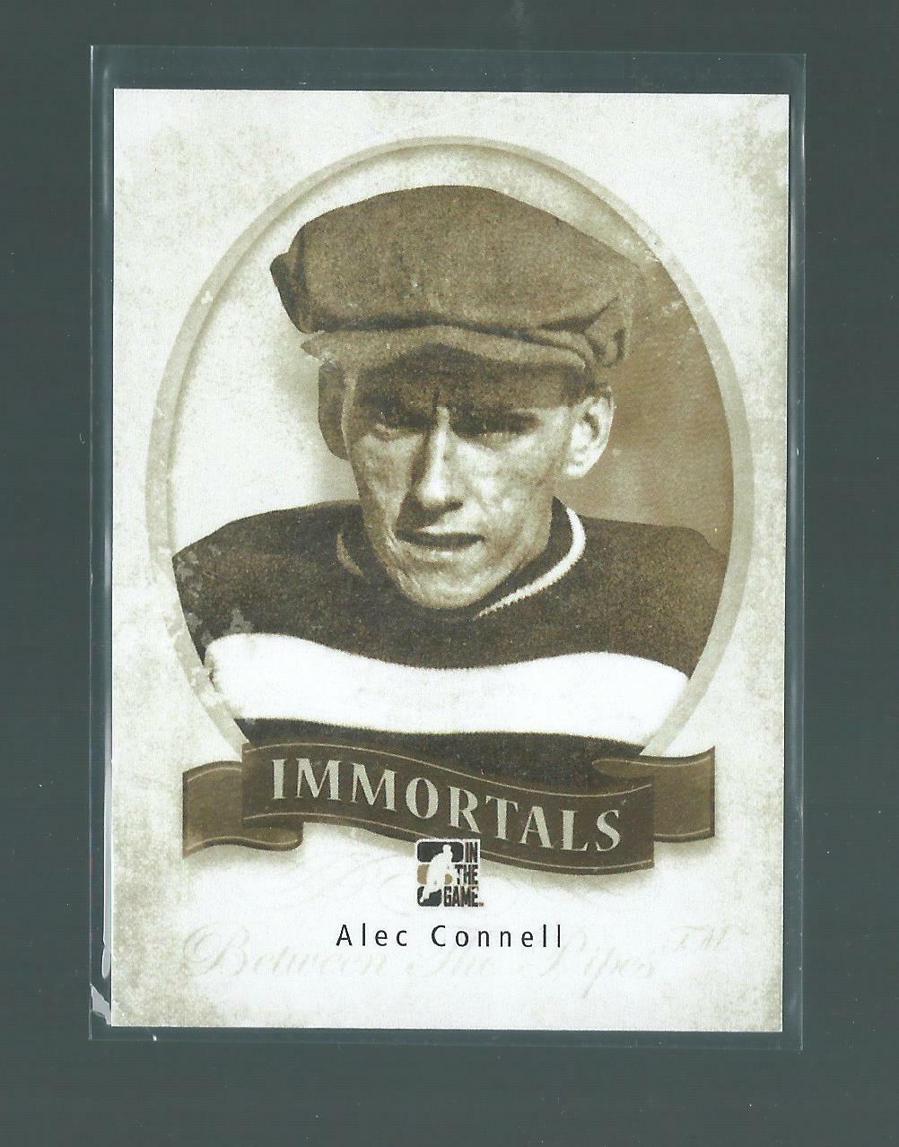 rare ALEC CONNELL ottawa senators IMMORTALS INSERT CARD *180 | eBay