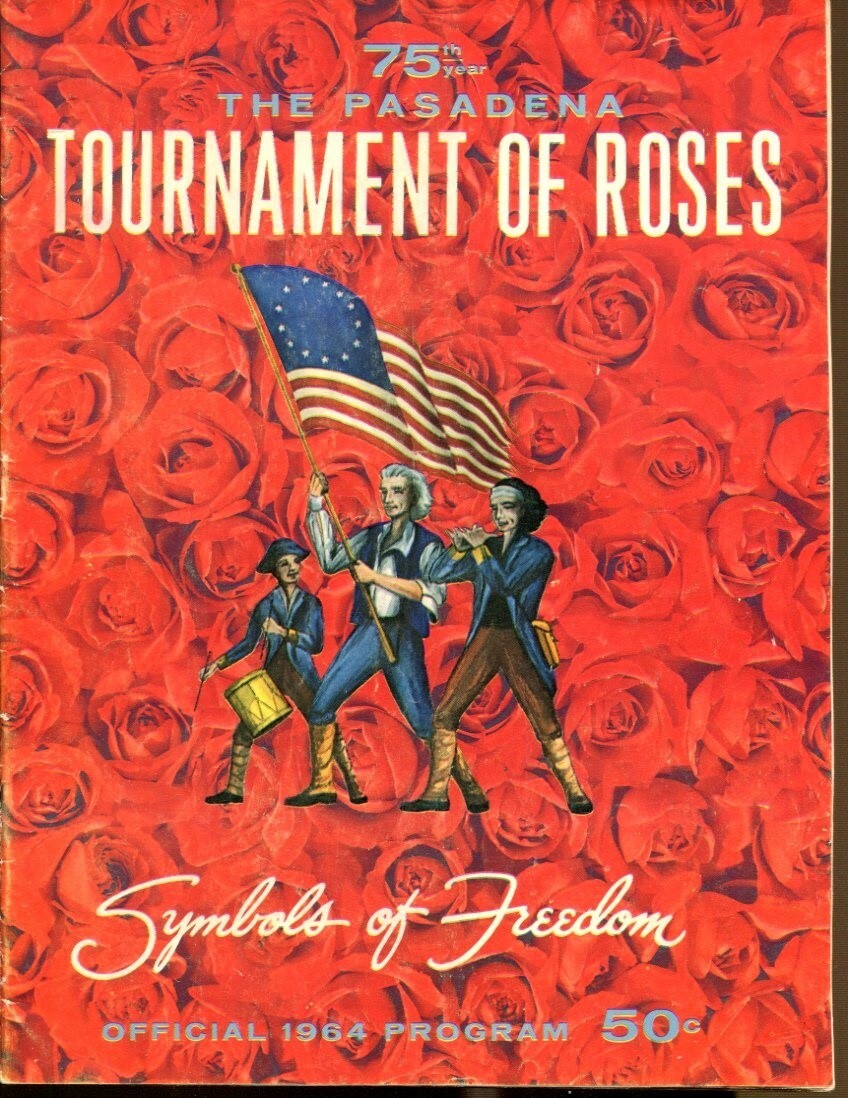 1964 Tournament of Roses Program 75th Anniversary 56566b37 | eBay