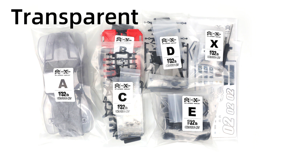 Orlandoo RC 1/32 Micro SHORT COURSE TRUCK RWD Truck -KIT- RED | eBay