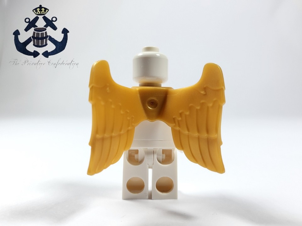LEGO 2023 Pearl Gold Wings Angel 77183 For Monkie Kid Minifigure Winged ...