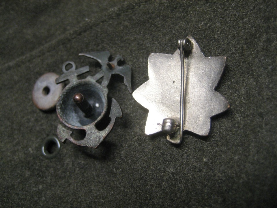 US Marine Corps LT COLONEL Garrison Cap, ww2 - Korean War | eBay