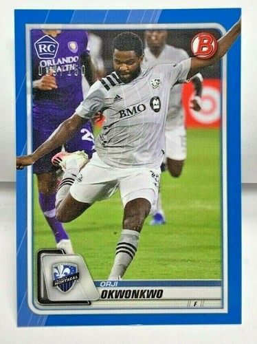 Orji Okwonkwo 2020 Topps Sur Demand Bowman Mls RC #21 - Bleu Bordure ...