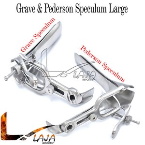Graves & Pederson Vaginal Speculum Large Gynecology Surgical OB/GYN ...