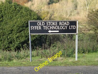 Photo 12x8 Old Stoke Road sign Long John's Hill On Old Stoke Road at ...