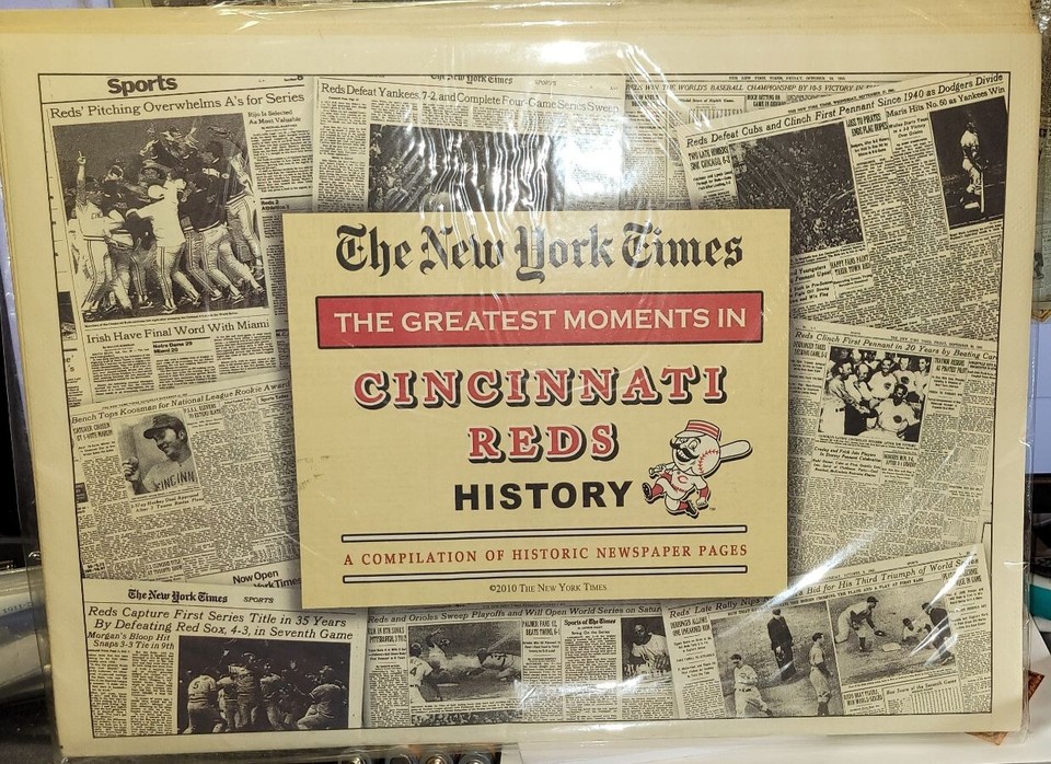 The New York Times Greatest Moments in Cincinnati Reds History ...