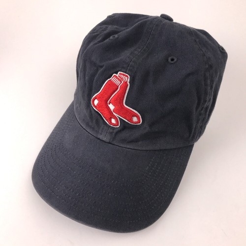 Retro The Franchise Washed Blue Cotton Boston Red Sox Socks Logo Cap