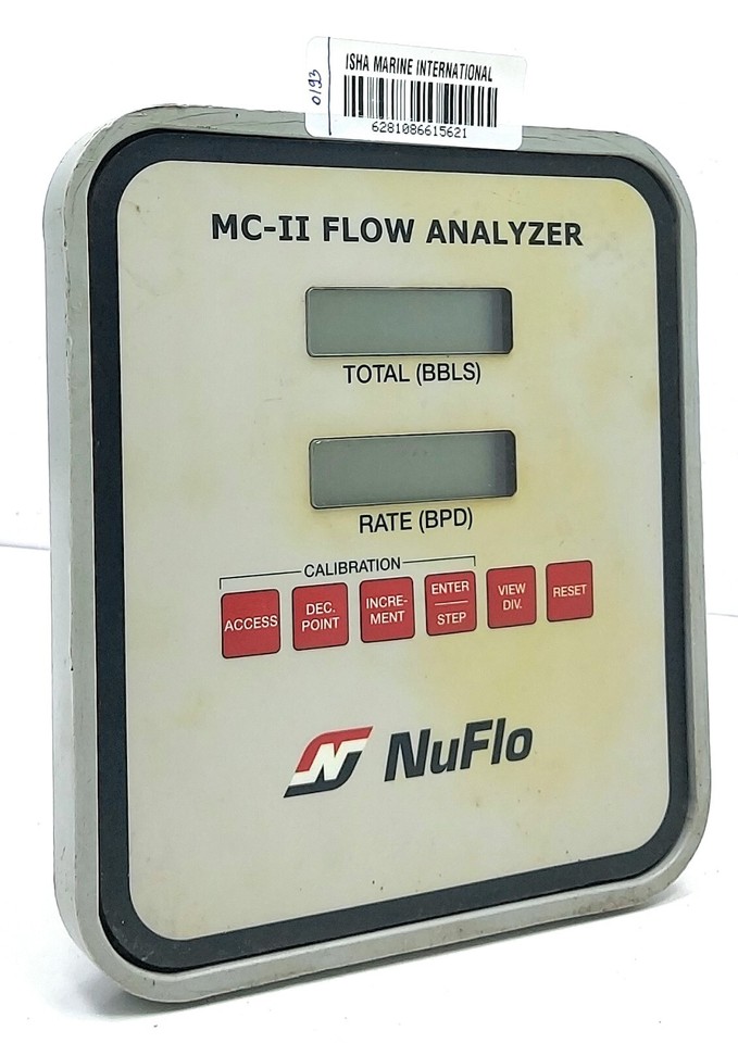 Nuflo MC-II Flow Analyzer MC-361424 | eBay