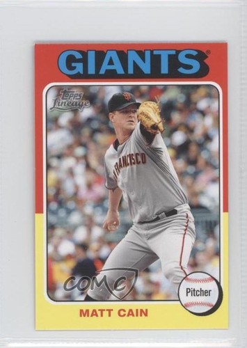 2011 Topps Lineage Mini 1975 Design Matt Cain #119 | eBay