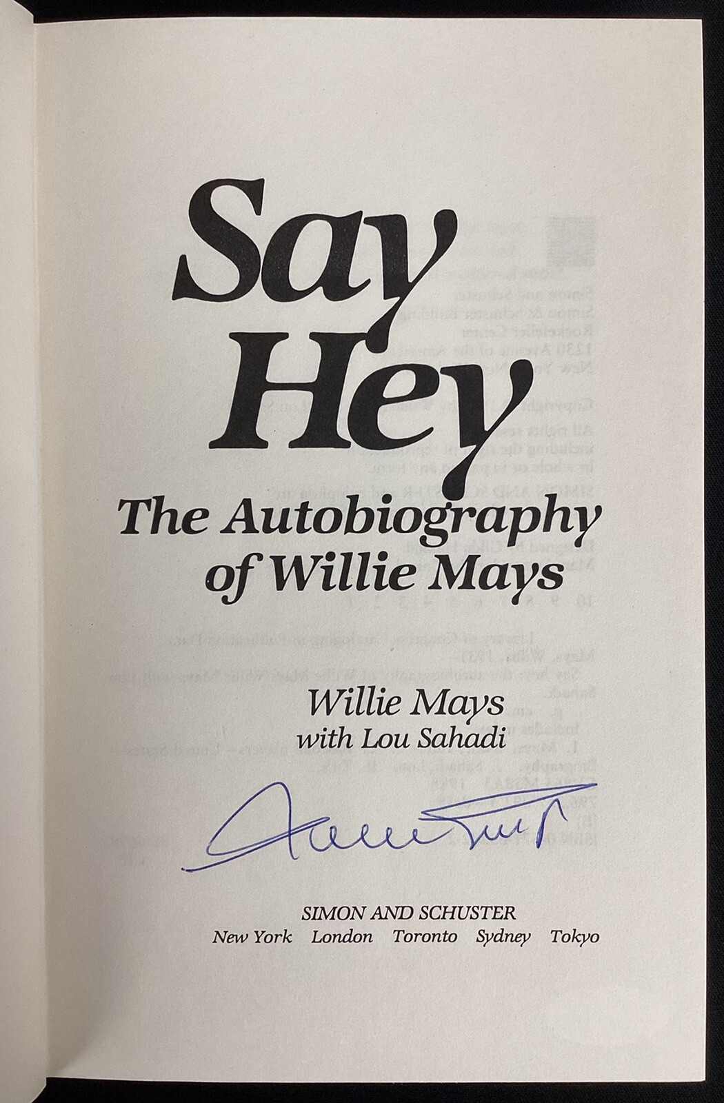 Willie Mays The Book