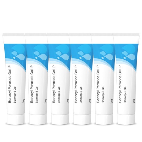 Salve Benxop Benzoyl Peroxide 5% Gel for Pimples, Acne - 20g Pack 6 | eBay