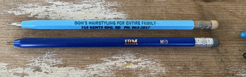 Vintage office pens Bic Banana Lindy Wearever Plymouth Eberhard ...