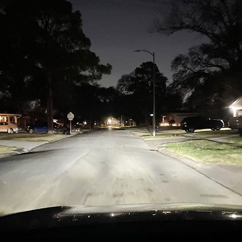 AUXITO 9005 HB3 White LED Headlight Fog / Light Kit High Bulbs Power ...