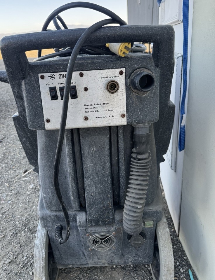 Rhino TMI carpet extractor, model number 2600xkh39 | eBay