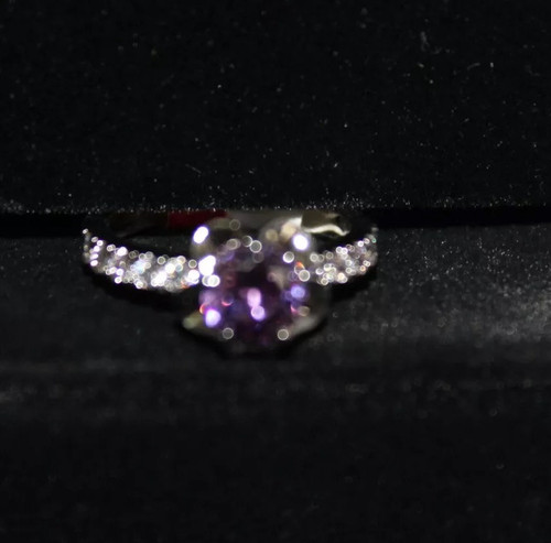 New RS Covenant's Fashion Ladies Rings - Style 6284 Amethyst Cubic ...