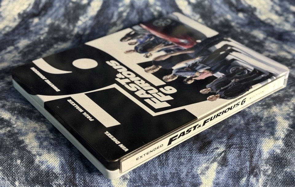 Fast & Furious 6 (Steelbook Blu-Ray/DVD 2013) Paul Walker Vin Diesel ...