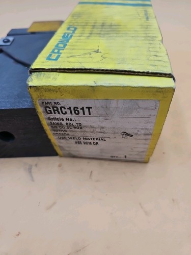 ERICO CADWELD IP-B GRC161T MOLD 2 SOL 5 / 8 CU CL TH-RD #65 W / M | eBay