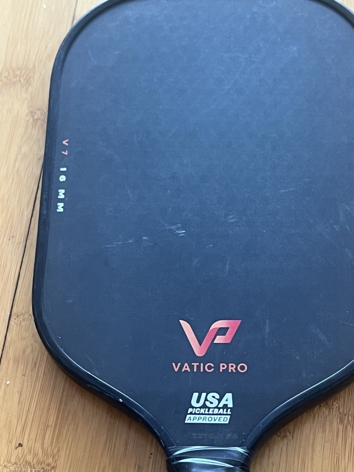 Vatic Pro V7 16mm Carbon Fiber Thermoformed Pickleball Paddle | eBay
