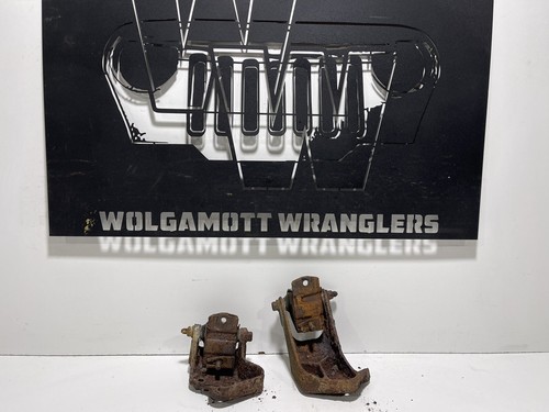 Jeep TJ Wrangler 4.0 6 CYL Motor Engine Mounting Brackets 1997-1999 98 ...