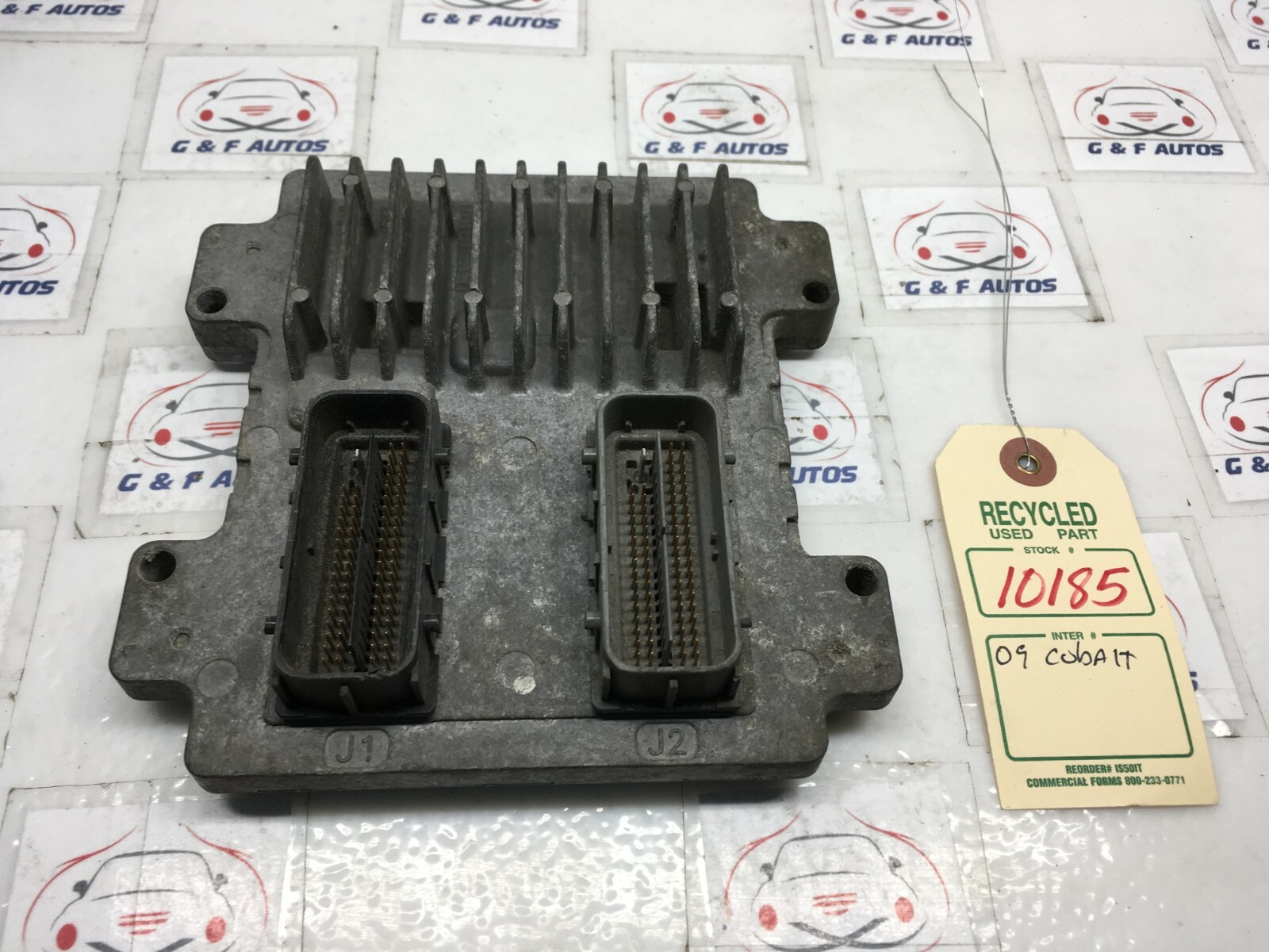 2009 Chevrolet Cobalt Engine Control Unit ECU ECM OEM 12630186 #10185 ...