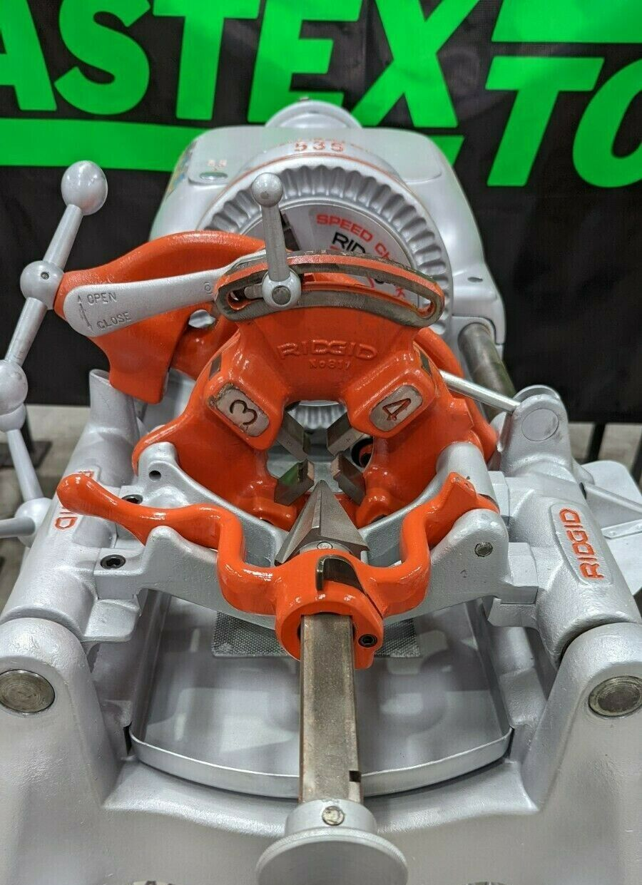 RIDGID 535 PIPE THREADING MACHINE, REFURBISHED by EASTEX TOOL, LLC | eBay