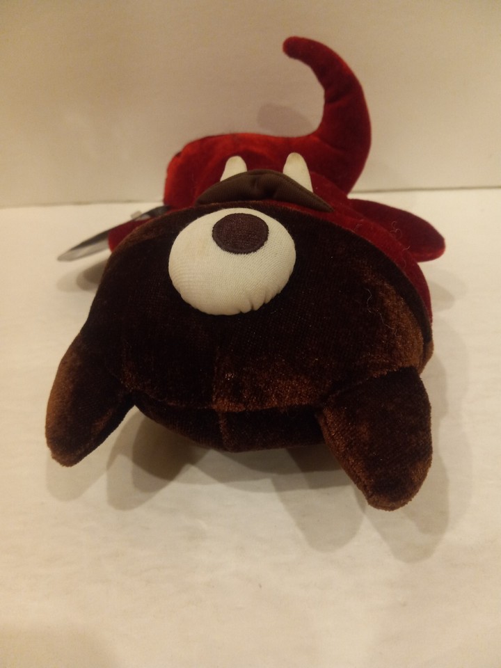 Starbucks Halloween Pals red vampire cyclops velvet plush devil ghost 2006 | eBay