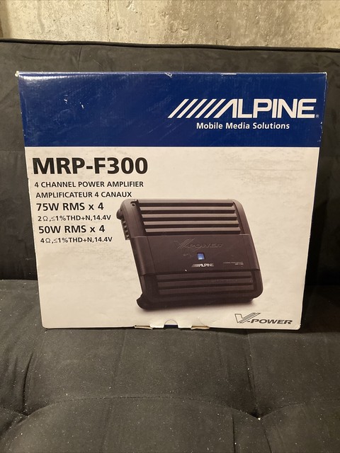 Alpine MRP-F300 4-Channel Car Amp for sale online | eBay
